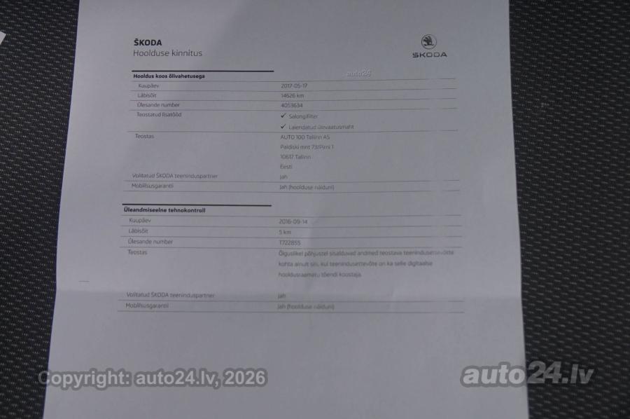 Pelēks Skoda Yeti 2016 Tallina, ar dzinēja tilpumu 1.20 L un nobraukumu 170 tūkst. km par 7990 €, foto 19 vietnē AUTOMOTO.COM.LV
