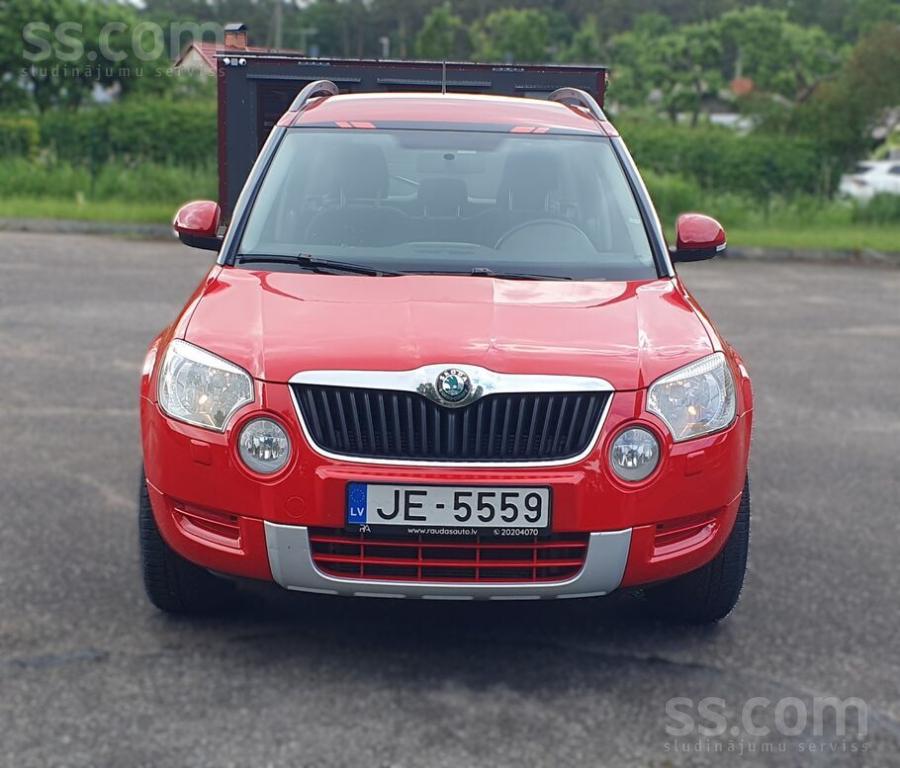 Красный Шкода Ети 2011 в Елгава, объемом двигателя 2.00 л и пробегом 290 тыс. км за 4650 €, фото 8 на AUTOMOTO.COM.LV