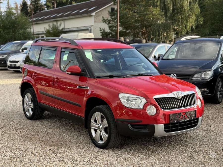 Sarkans Skoda Yeti 2011 Ukmergė, ar dzinēja tilpumu 1.20 L un nobraukumu 240 tūkst. km par 3550 €, foto 1 vietnē AUTOMOTO.COM.LV
