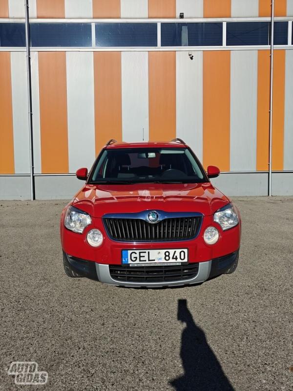 Red Skoda Yeti 2012 in Kaunas, with an engine capacity of 2.00 L and mileage of 187 thousand km for 4500 €, photo 1 on AUTOMOTO.COM.LV