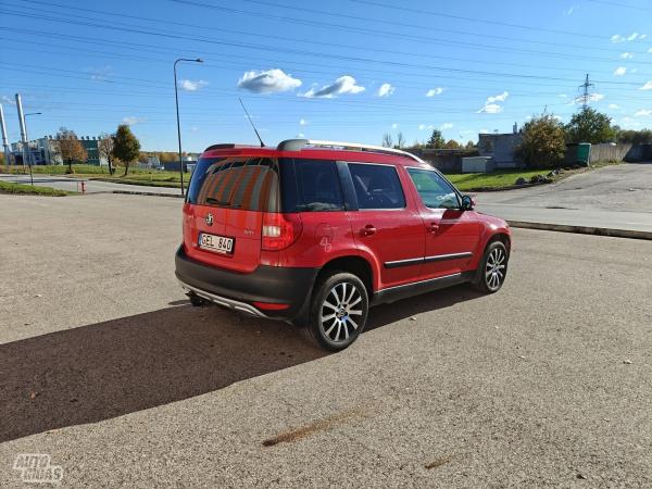 Red Skoda Yeti 2012 in Kaunas, with an engine capacity of 2.00 L and mileage of 187 thousand km for 4500 €, photo 7 on AUTOMOTO.COM.LV