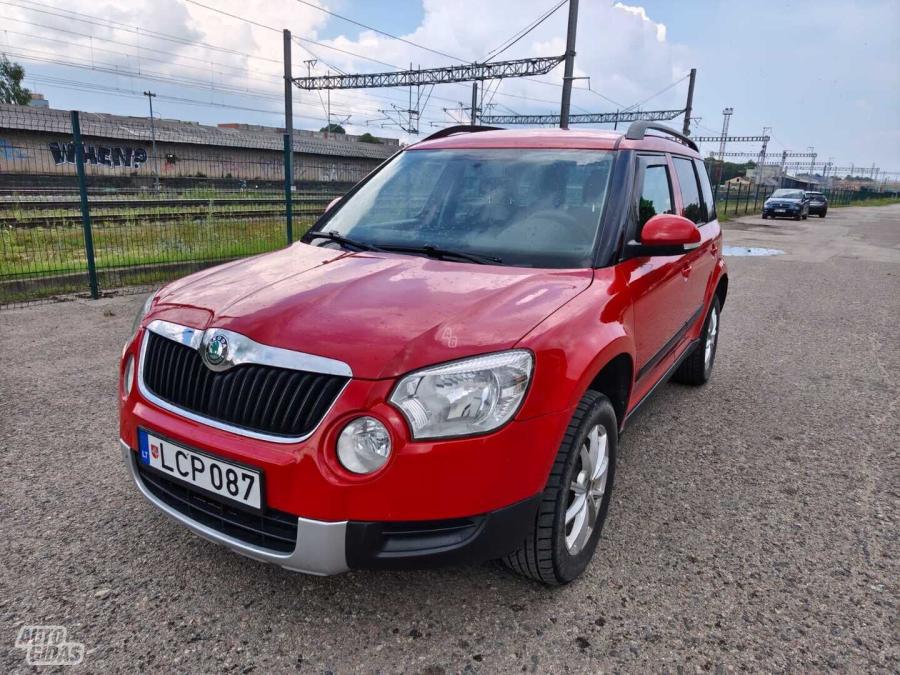 Sarkans Skoda Yeti 2012 Šauļi, ar dzinēja tilpumu 2.00 L un nobraukumu 292 tūkst. km par 3950 €, foto 1 vietnē AUTOMOTO.COM.LV