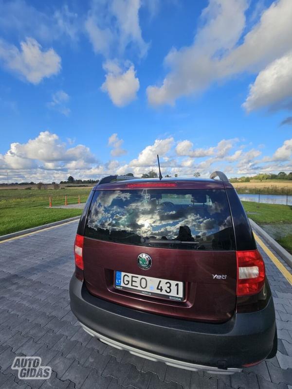 Sarkans Skoda Yeti 2012 Klaipėda, ar dzinēja tilpumu 1.20 L un nobraukumu 218 tūkst. km par 5500 €, foto 4 vietnē AUTOMOTO.COM.LV