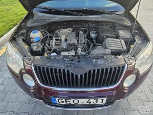 Red Skoda Yeti 2012 in Klaipeda, with an engine capacity of 1.20 L and mileage of 218 thousand km for 5500 €, photo 10 on AUTOMOTO.COM.LV