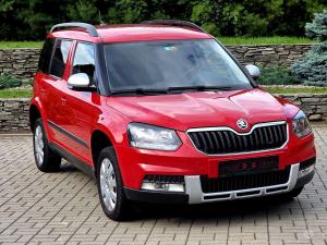 Sarkans Skoda Yeti 2014 Kėdainiai, ar dzinēja tilpumu 1.97 L un nobraukumu 286 tūkst. km par 7750 €, foto  vietnē AUTOMOTO.COM.LV