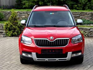 Red Skoda Yeti 2014 in Kedainiai, with an engine capacity of 1.97 L and mileage of 286 thousand km for 7750 €, photo 3 on AUTOMOTO.COM.LV