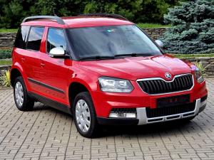 Red Skoda Yeti 2014 in Kedainiai, with an engine capacity of 1.97 L and mileage of 286 thousand km for 7750 €, photo 14 on AUTOMOTO.COM.LV