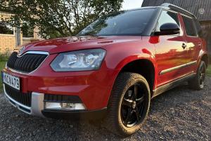 Red Skoda Yeti 2014 in Utena, with an engine capacity of 1.80 L and mileage of 308 thousand km for 6250 €, photo 4 on AUTOMOTO.COM.LV