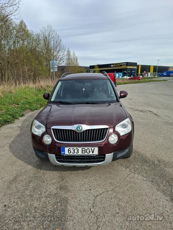 Red Skoda Yeti 2012 in Tallinn, with an engine capacity of 1.40 L and mileage of 113 thousand km for 5200 €, photo 1 on AUTOMOTO.COM.LV
