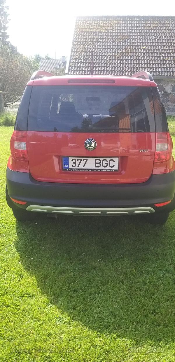 Sarkans Skoda Yeti 2012 Tallina, ar dzinēja tilpumu 1.20 L un nobraukumu 185 tūkst. km par 3990 €, foto 9 vietnē AUTOMOTO.COM.LV