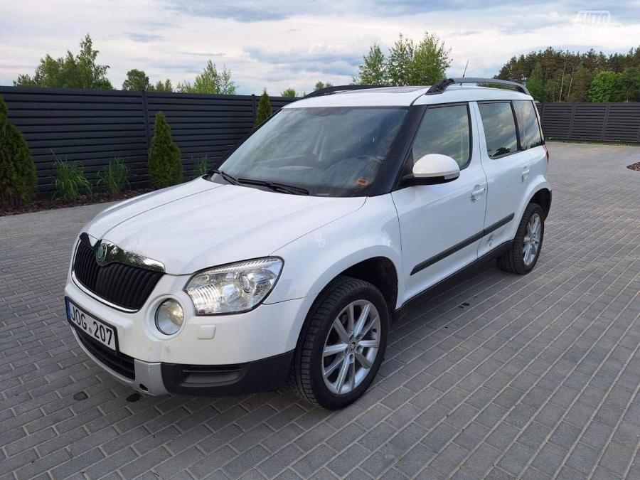 Skoda Yeti 2010 in Vilnius, with an engine capacity of 1.20 L and mileage of 190 thousand km for 3999 €, photo 1 on AUTOMOTO.COM.LV