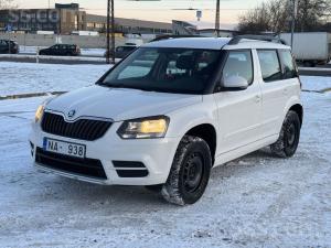 White Skoda Yeti 2014 in Riga, with an engine capacity of 2.00 L and mileage of 257 thousand km for 5800 €, photo  on AUTOMOTO.COM.LV
