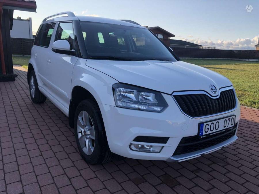 Balts Skoda Yeti 2014 Klaipėda, ar dzinēja tilpumu 1.97 L un nobraukumu 234 tūkst. km par 6700 €, foto 1 vietnē AUTOMOTO.COM.LV