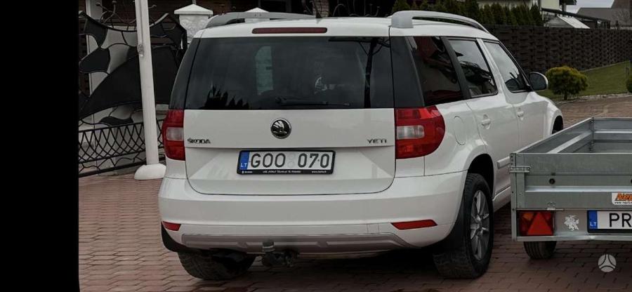 Balts Skoda Yeti 2014 Klaipėda, ar dzinēja tilpumu 1.97 L un nobraukumu 234 tūkst. km par 6700 €, foto 2 vietnē AUTOMOTO.COM.LV