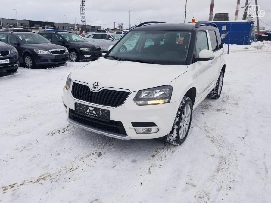 White Skoda Yeti 2014 in Kaunas, with an engine capacity of 2.00 L and mileage of 344 thousand km for 5850 €, photo 1 on AUTOMOTO.COM.LV