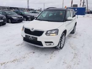White Skoda Yeti 2014 in Kaunas, with an engine capacity of 1.97 L and mileage of 344 thousand km for 5850 €, photo  on AUTOMOTO.COM.LV