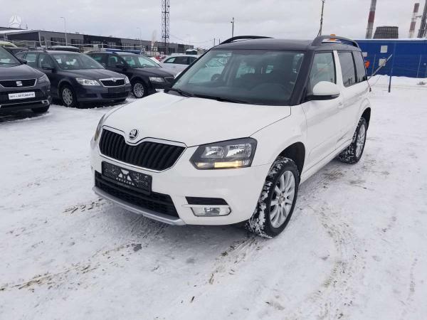 White Skoda Yeti 2014 in Kaunas, with an engine capacity of 1.97 L and mileage of 344 thousand km for 5850 €, photo 2 on AUTOMOTO.COM.LV