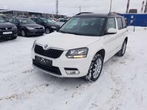 White Skoda Yeti 2014 in Kaunas, with an engine capacity of 1.97 L and mileage of 344 thousand km for 5850 €, photo 2 on AUTOMOTO.COM.LV