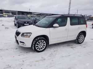 White Skoda Yeti 2014 in Kaunas, with an engine capacity of 1.97 L and mileage of 344 thousand km for 5850 €, photo 3 on AUTOMOTO.COM.LV