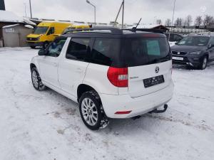 White Skoda Yeti 2014 in Kaunas, with an engine capacity of 1.97 L and mileage of 344 thousand km for 5850 €, photo 8 on AUTOMOTO.COM.LV