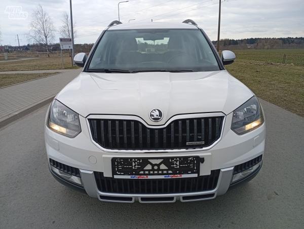 White Skoda Yeti 2014 in Vilnius, with an engine capacity of 1.60 L and mileage of 307 thousand km for 6700 €, photo 2 on AUTOMOTO.COM.LV