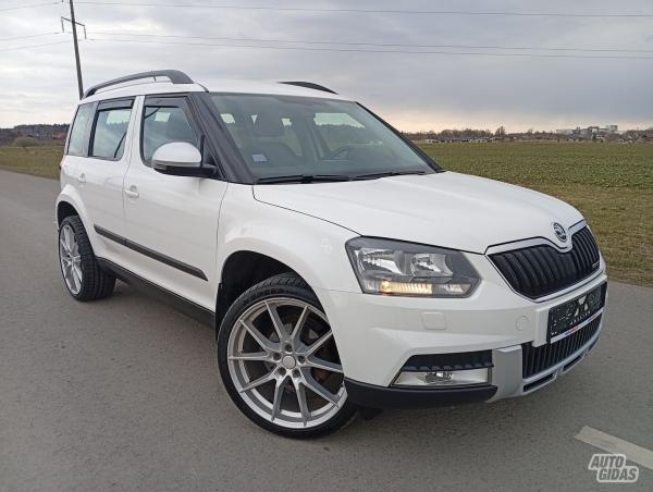 White Skoda Yeti 2014 in Vilnius, with an engine capacity of 1.60 L and mileage of 307 thousand km for 6700 €, photo 3 on AUTOMOTO.COM.LV
