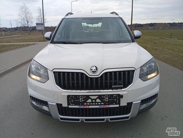 White Skoda Yeti 2014 in Vilnius, with an engine capacity of 1.60 L and mileage of 307 thousand km for 6700 €, photo 2 on AUTOMOTO.COM.LV