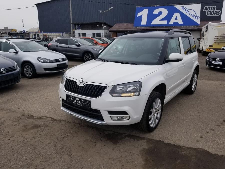 White Skoda Yeti 2014 in Kaunas, with an engine capacity of 2.00 L and mileage of 344 thousand km for 5250 €, photo 1 on AUTOMOTO.COM.LV