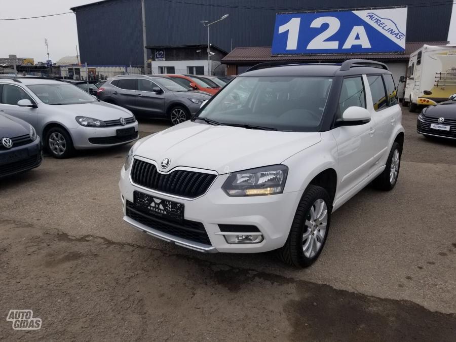 Balts Skoda Yeti 2014 Kauņa, ar dzinēja tilpumu 2.00 L un nobraukumu 344 tūkst. km par 4999 €, foto 1 vietnē AUTOMOTO.COM.LV