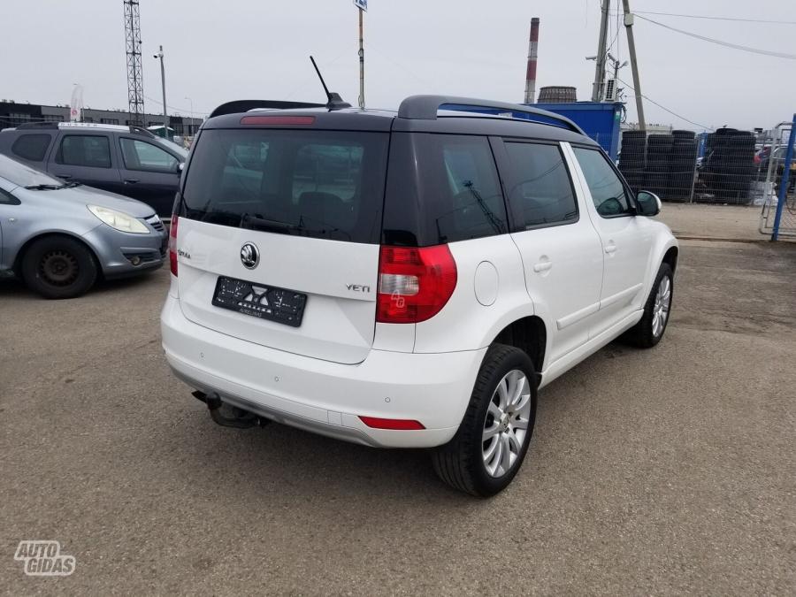 Balts Skoda Yeti 2014 Kauņa, ar dzinēja tilpumu 2.00 L un nobraukumu 344 tūkst. km par 4999 €, foto 7 vietnē AUTOMOTO.COM.LV