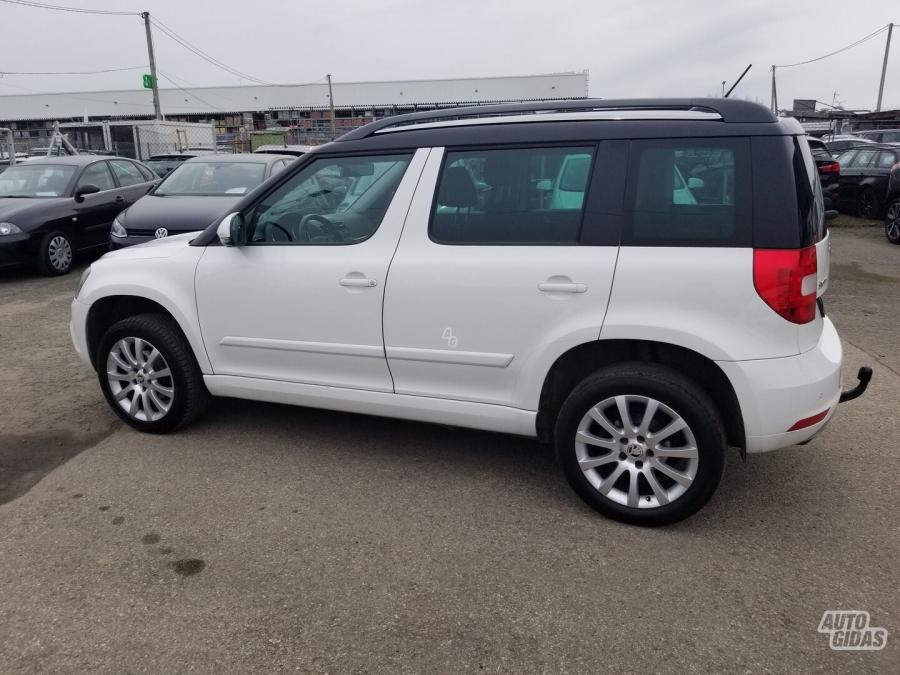 Balts Skoda Yeti 2014 Kauņa, ar dzinēja tilpumu 2.00 L un nobraukumu 344 tūkst. km par 4999 €, foto 9 vietnē AUTOMOTO.COM.LV