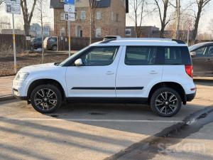 White Skoda Yeti 2014 in Riga, with an engine capacity of 2.00 L and mileage of 285 thousand km for 4900 €, photo 6 on AUTOMOTO.COM.LV