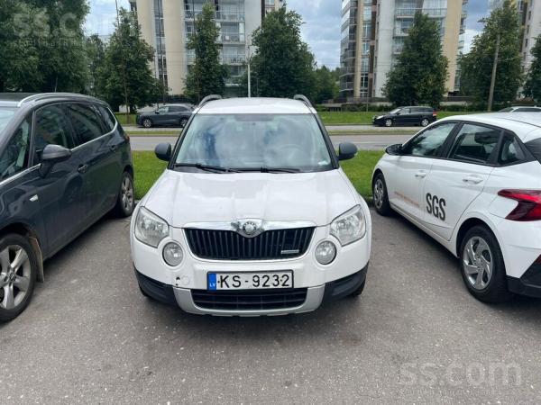 Balts Skoda Yeti 2014 Rīga, ar dzinēja tilpumu 1.60 L un nobraukumu 262 tūkst. km par 2500 €, foto 2 vietnē AUTOMOTO.COM.LV