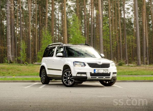 Skoda Yeti 2014 in Riga on AUTOMOTO.COM.LV White Skoda Yeti 2014 in Riga, with an engine capacity of 1.40 L and mileage of 162 thousand km for 5590 €, photo 3 on AUTOMOTO.COM.LV