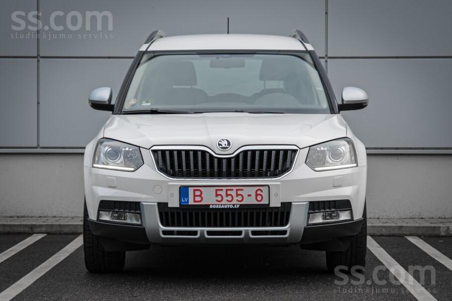 White Skoda Yeti 2015 in Riga, with an engine capacity of 2.00 L and mileage of 0 thousand km for 11950 €, photo 2 on AUTOMOTO.COM.LV
