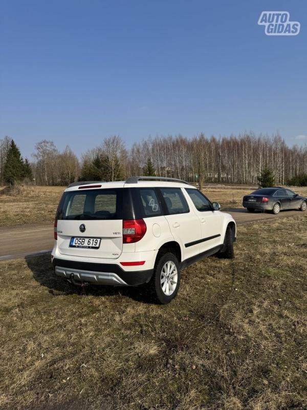 Balts Skoda Yeti 2015 Alīta, ar dzinēja tilpumu 2.00 L un nobraukumu 215 tūkst. km par 6050 €, foto 4 vietnē AUTOMOTO.COM.LV