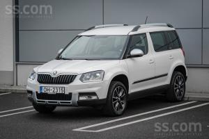 White Skoda Yeti 2015 in Riga, with an engine capacity of 2.00 L and mileage of 195 thousand km for 11150 €, photo  on AUTOMOTO.COM.LV