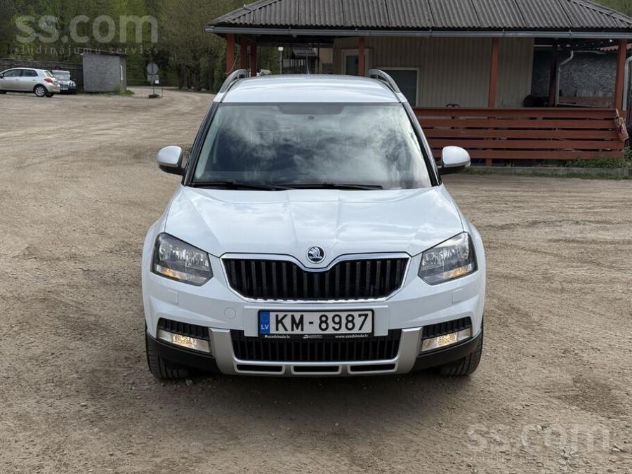 Balts Skoda Yeti 2016 Rīga, ar dzinēja tilpumu 1.40 L un nobraukumu 131 tūkst. km par 7950 €, foto 1 vietnē AUTOMOTO.COM.LV