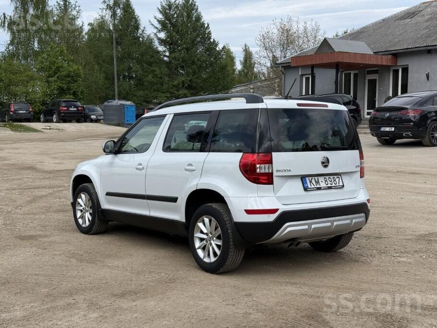 Balts Skoda Yeti 2016 Rīga, ar dzinēja tilpumu 1.40 L un nobraukumu 131 tūkst. km par 7950 €, foto 5 vietnē AUTOMOTO.COM.LV