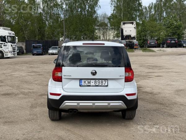 Balts Skoda Yeti 2016 Rīga, ar dzinēja tilpumu 1.40 L un nobraukumu 131 tūkst. km par 7950 €, foto 6 vietnē AUTOMOTO.COM.LV