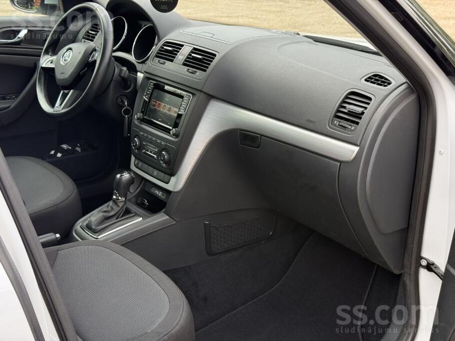 Balts Skoda Yeti 2016 Rīga, ar dzinēja tilpumu 1.40 L un nobraukumu 131 tūkst. km par 7950 €, foto 11 vietnē AUTOMOTO.COM.LV