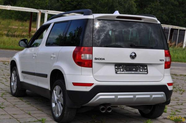 Balts Skoda Yeti 2016 Viļņa, ar dzinēja tilpumu 1.20 L un nobraukumu 203 tūkst. km par 6200 €, foto 6 vietnē AUTOMOTO.COM.LV