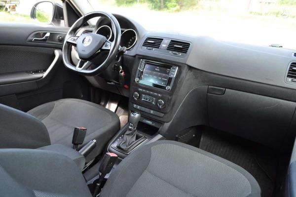 Balts Skoda Yeti 2016 Viļņa, ar dzinēja tilpumu 1.20 L un nobraukumu 203 tūkst. km par 6200 €, foto 9 vietnē AUTOMOTO.COM.LV