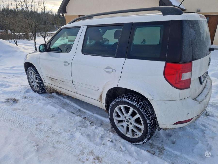 Balts Skoda Yeti 2017 Švenčionys, ar dzinēja tilpumu 1.97 L un nobraukumu 302 tūkst. km par 8750 €, foto 3 vietnē AUTOMOTO.COM.LV