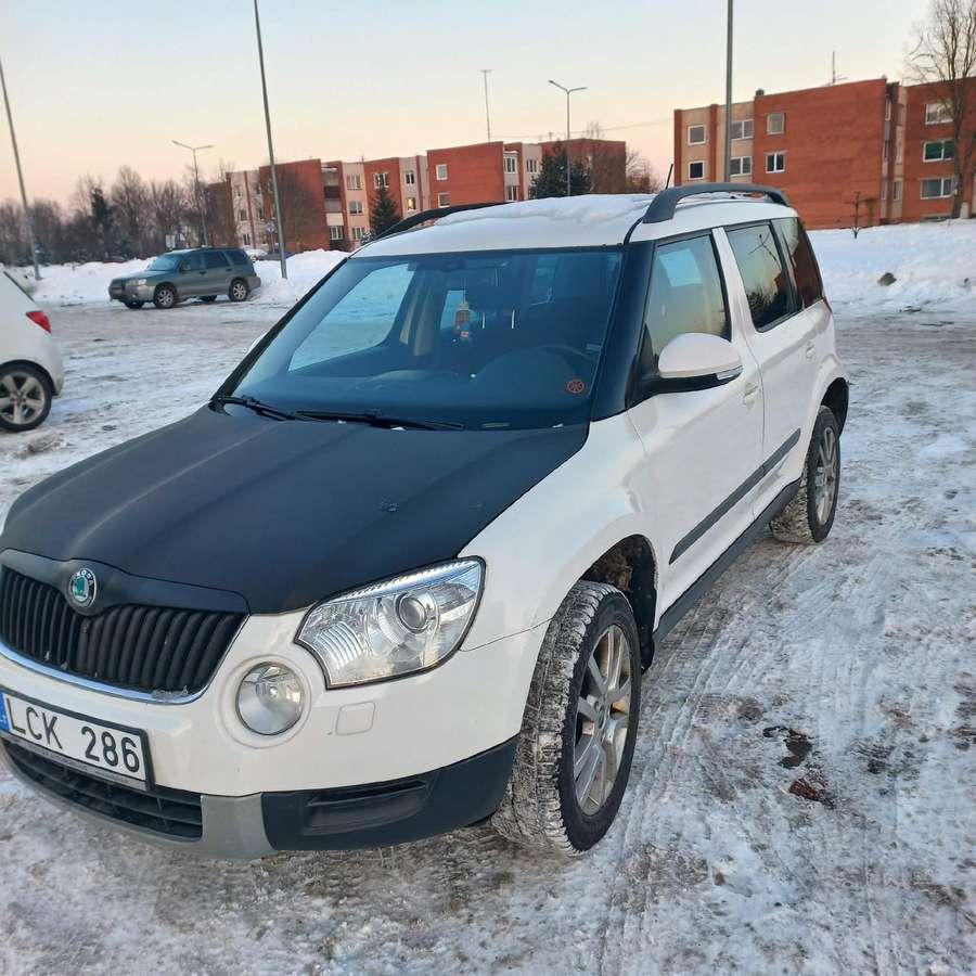 Balts Skoda Yeti 2011 Kauņa, ar dzinēja tilpumu 1.20 L un nobraukumu 190 tūkst. km par 3850 €, foto 5 vietnē AUTOMOTO.COM.LV