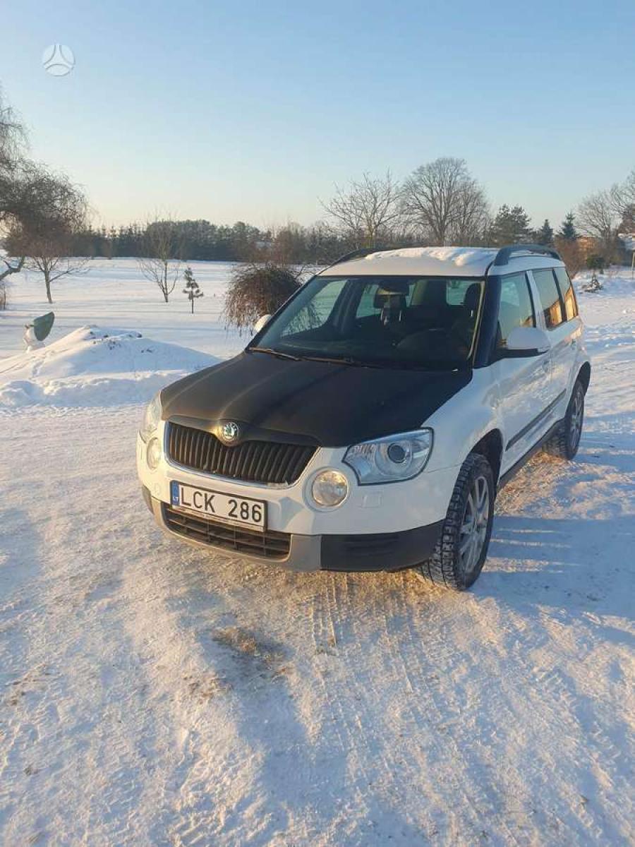 Balts Skoda Yeti 2011 Kauņa, ar dzinēja tilpumu 1.20 L un nobraukumu 190 tūkst. km par 3850 €, foto 6 vietnē AUTOMOTO.COM.LV