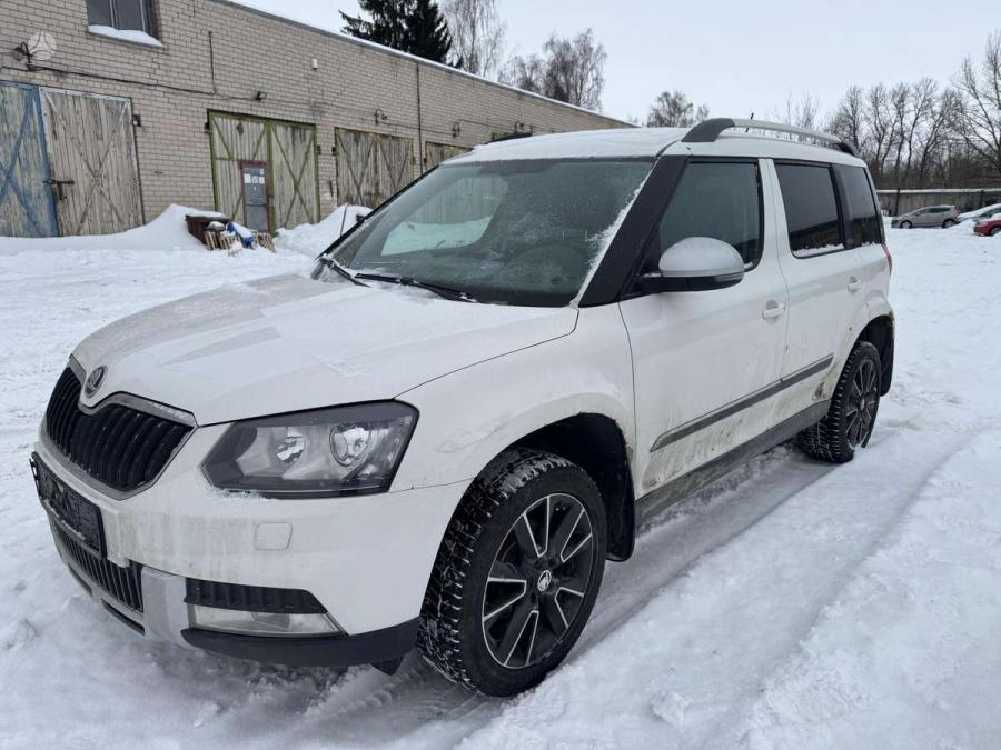 Balts Skoda Yeti 2014 Panevēža, ar dzinēja tilpumu 1.97 L un nobraukumu 365 tūkst. km par 2290 €, foto 1 vietnē AUTOMOTO.COM.LV