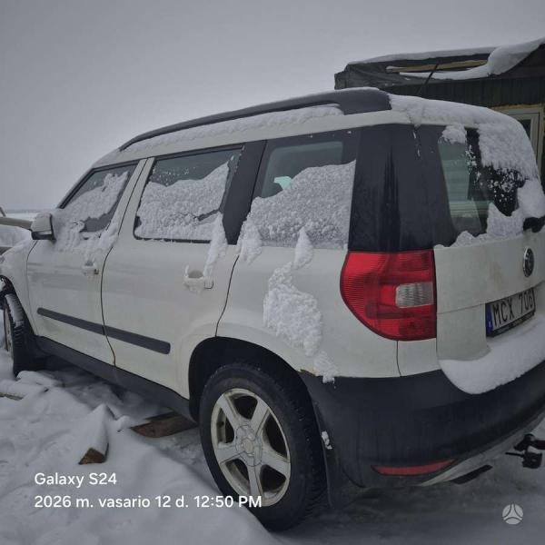 Balts Skoda Yeti 2011 Šauļi, ar dzinēja tilpumu 0.00 L un nobraukumu 210 tūkst. km par 1000 €, foto 1 vietnē AUTOMOTO.COM.LV