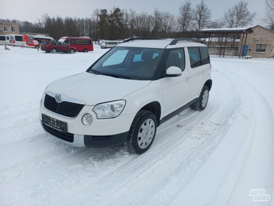 Balts Skoda Yeti 2013 Kauņa, ar dzinēja tilpumu 20.00 L un nobraukumu 242 tūkst. km par 5199 €, foto 1 vietnē AUTOMOTO.COM.LV