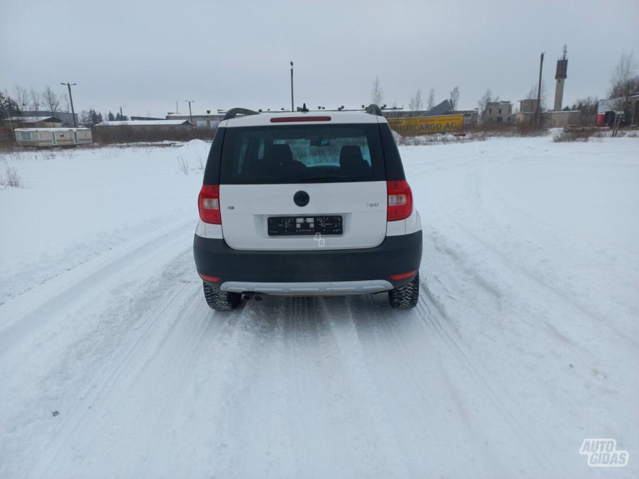 Balts Skoda Yeti 2013 Kauņa, ar dzinēja tilpumu 20.00 L un nobraukumu 242 tūkst. km par 5199 €, foto 6 vietnē AUTOMOTO.COM.LV